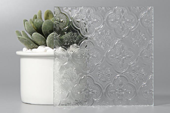 patterned glass