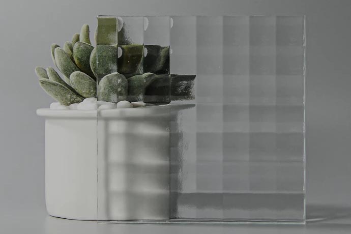 patterned glass